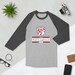 Wazzu Pac-2 Champions Unisex 3/4 Sleeve Raglan Shirt - Heather Grey - Etsy