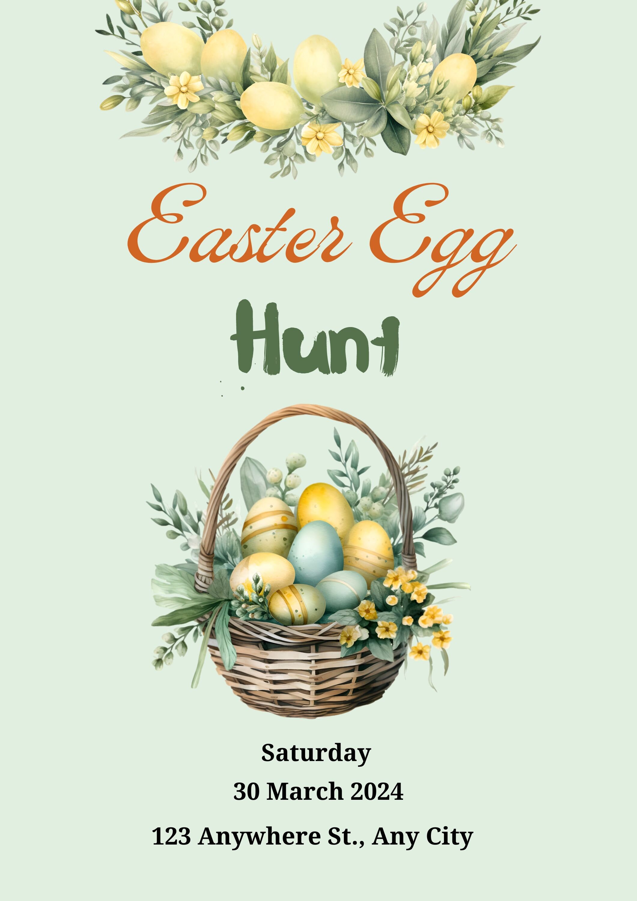 Cute Watercolor Easter Clipart Bundle, Farmhouse Easter Clipart, Easter ...