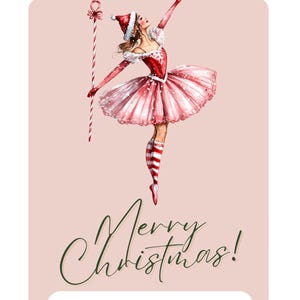 Watercolor Nutcracker Ballet Clipart: Christmas Ballerinas (PNG Digital ...