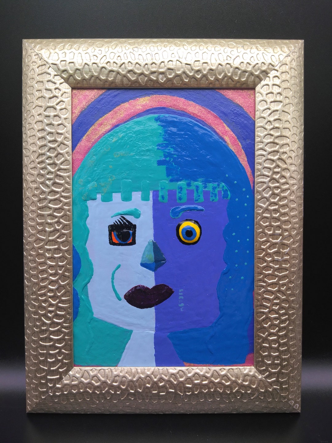 Manic Motherboard Painting - Etsy