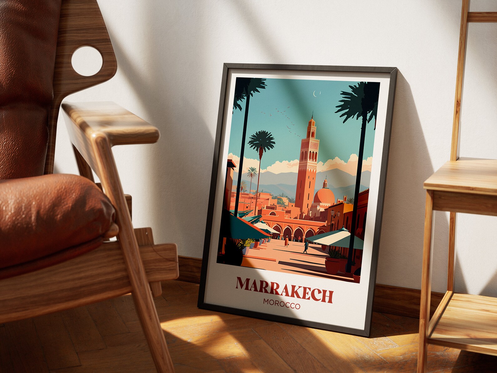 Marrakesh Travel Poster, Marrakesh Wall Art Print,tahiti Painting ...