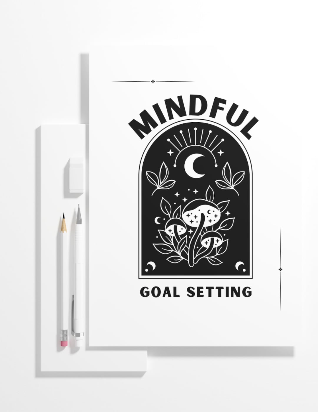 Mindful Goal Setting Workbook Worksheets Diary & Habit - Etsy