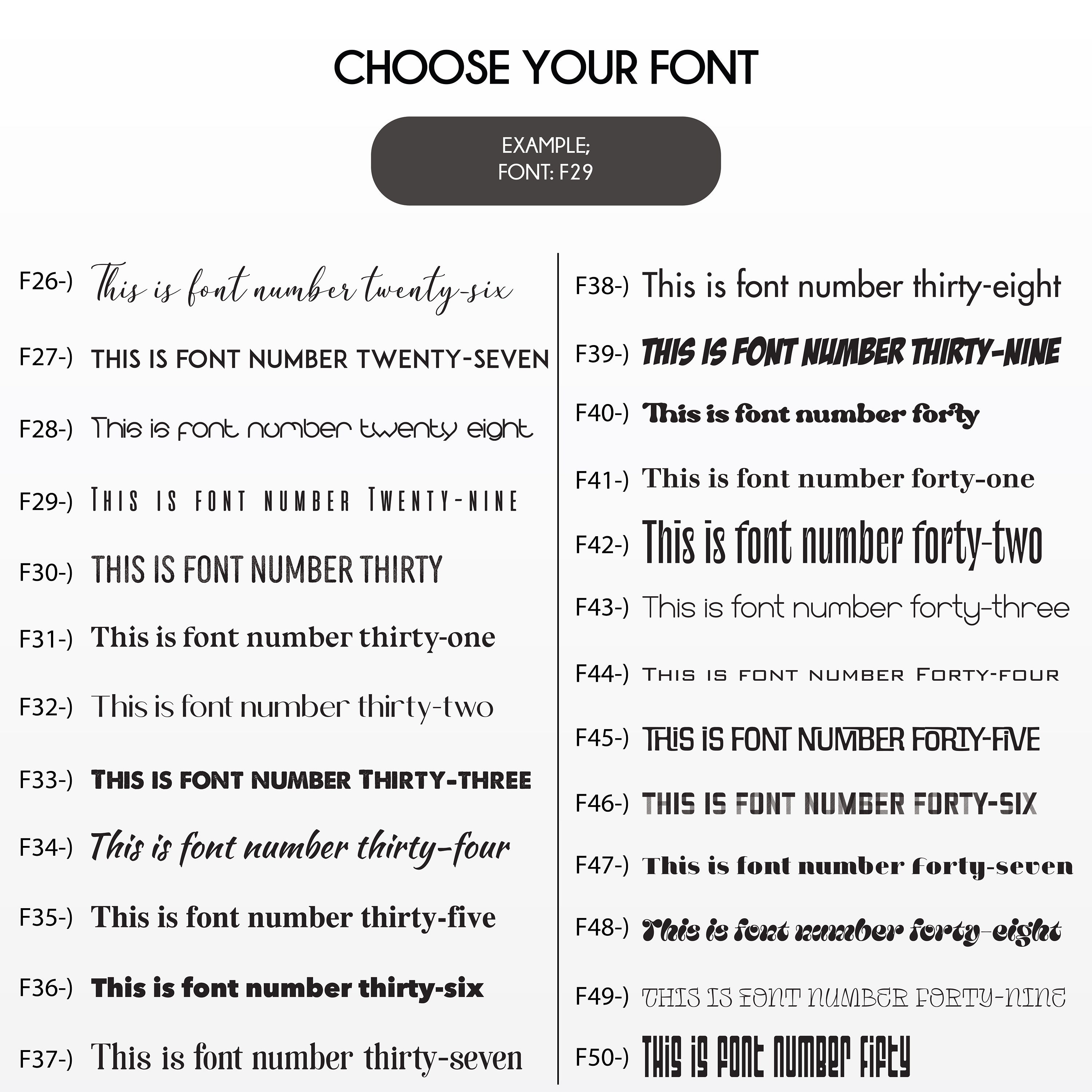 Custom Text Poster Custom Text Print Downloadable Custom Quote Print ...