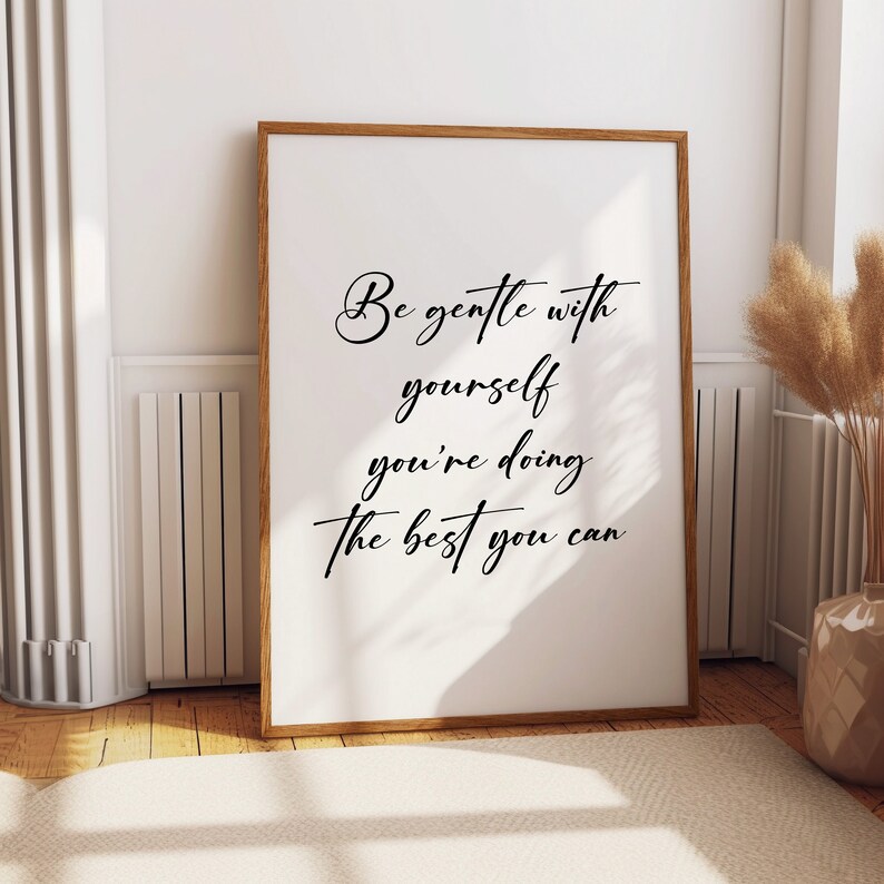 Quote Inspirational Poster Black and White Motto for DIY Lovers Home ...