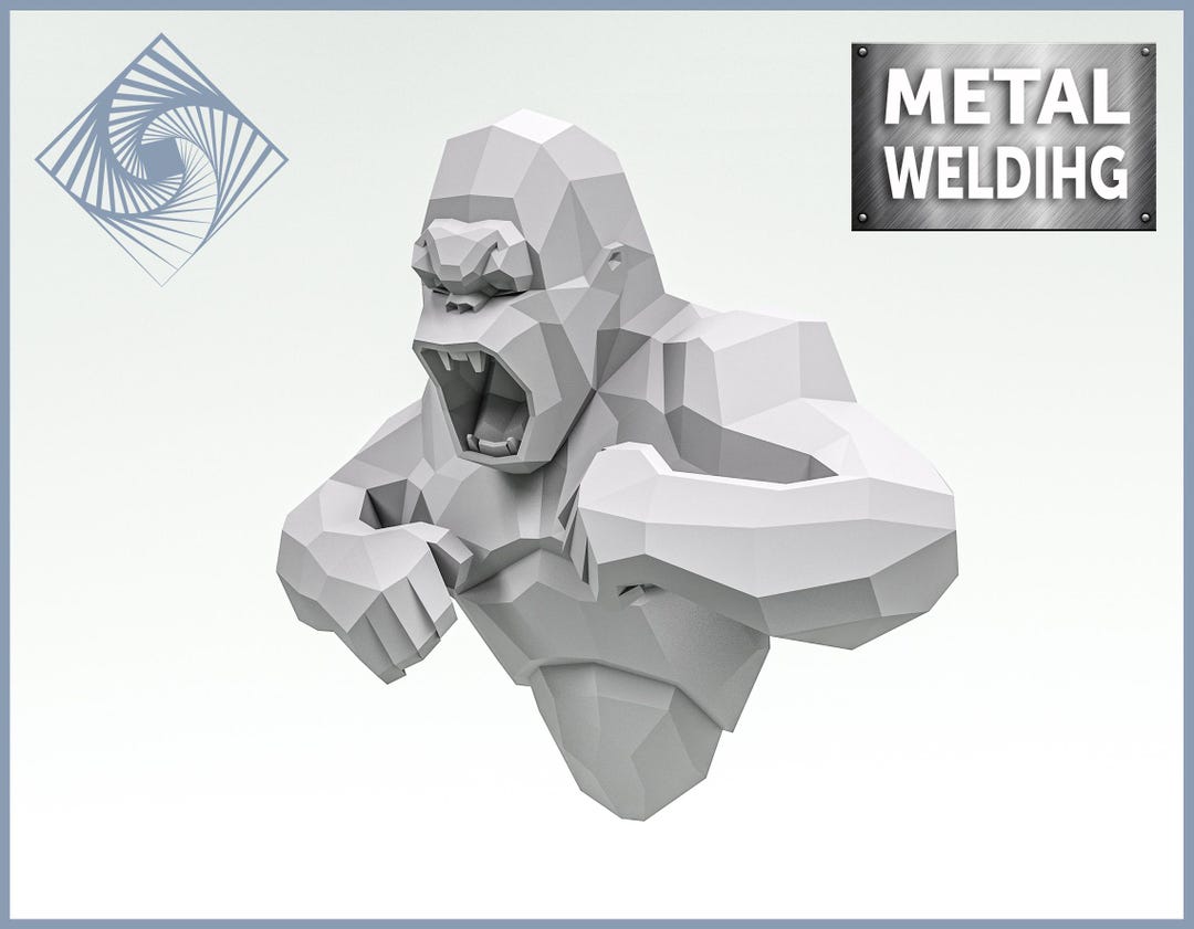 King-kong Torso - Drawings in DXF and PDF Format for Sheet Metal ...