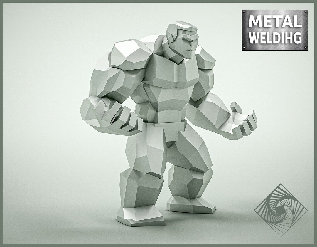 Hulk-drawings in DXF and PDF Format for Sheet Metal Welding - Etsy