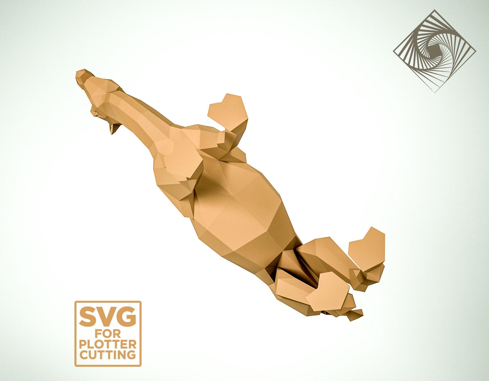Camel Papercraft DIY Kit: PDF & SVG Templates (digital Download - Etsy