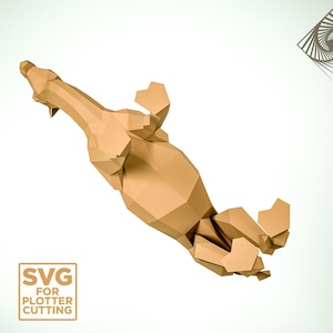 Camel Papercraft DIY Kit: PDF & SVG Templates (digital Download - Etsy
