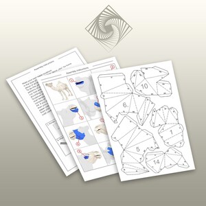 Camel Papercraft DIY Kit: PDF & SVG Templates (digital Download - Etsy