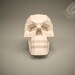 Scull. Digital Templates in PDF for Paper Low-poly Sculpture - Etsy