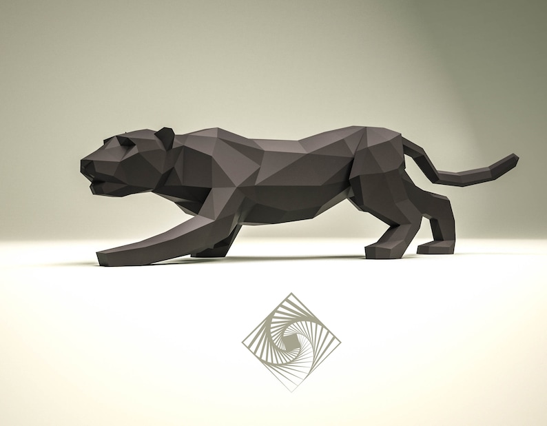 Panther's DIY Digital Craft Kit: Instant PDF Download of the Templates ...