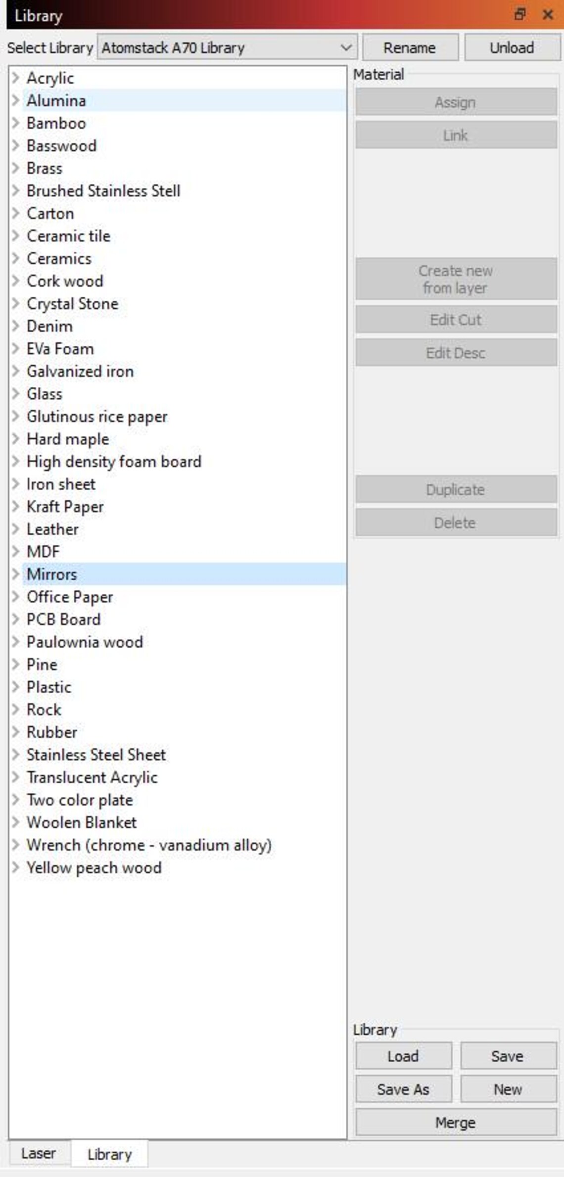 Lightburn Material Library for Atomstack A70 Pro / Max | Tested ...