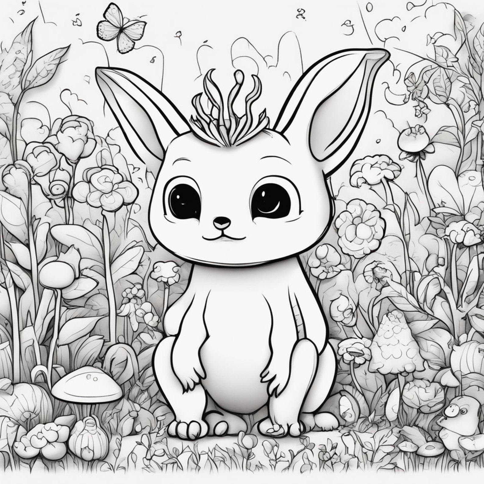 Printable Kids Coloring Book - Cute Animal Pages | Fun & Educational ...