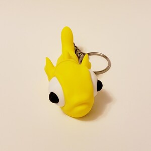 3D Printed Goldfish Keychain / Bag Charm - Etsy