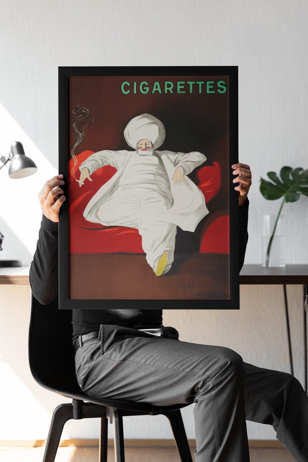 Vintage 1912 Job Cigarettes Print by Leonetto Cappiello High Quality ...