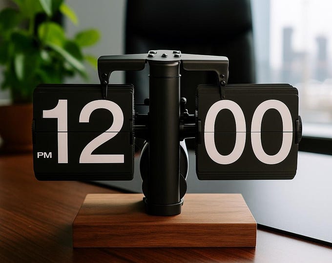 Vintage Panasonic Flip Clock Radio - Works Great - Etsy
