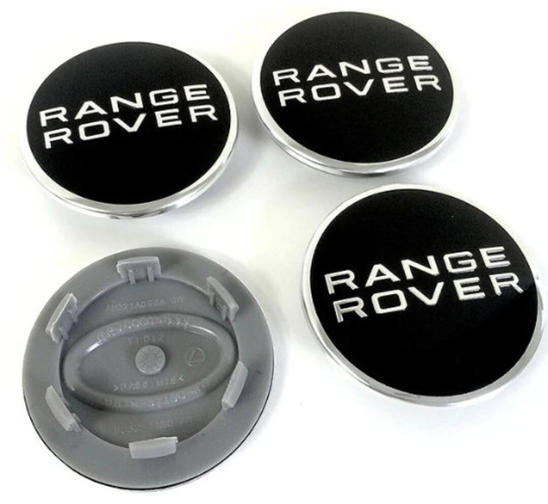 4 X Alloy Wheel Center Caps for Range Rover 63mm Diameter Wheelcaps ...