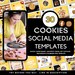 Cookie Instagram Templates, Cafe Instagram Template, Cake Shop, Pastry ...