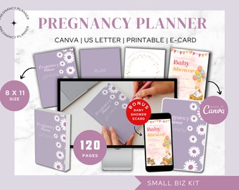 Pregnancy Planner Printable, Printable Pregnancy Journal, Mom-to-be ...