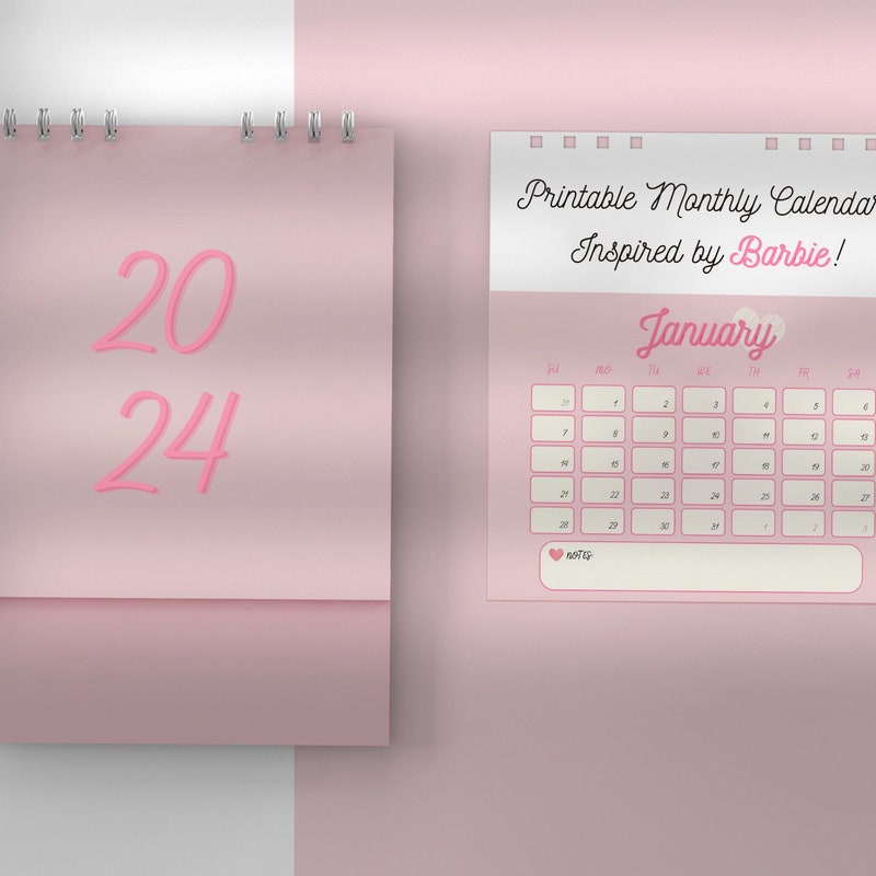Barbie 2025 Wall Calendar - Etsy