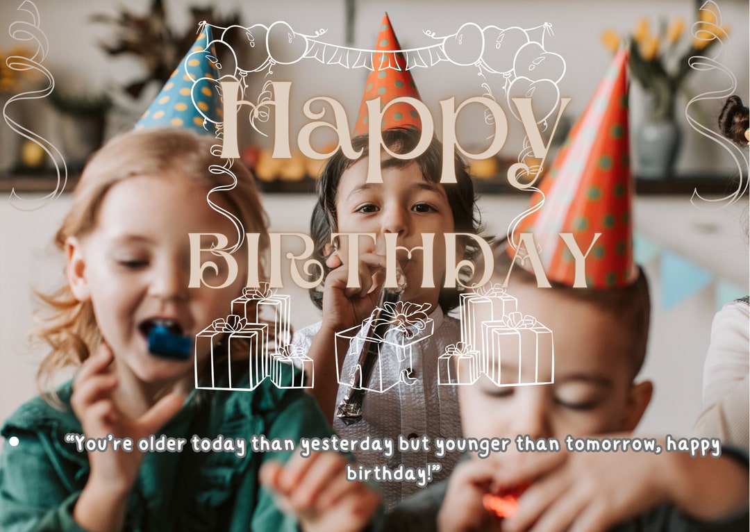BIRTHDAY CARD - Etsy