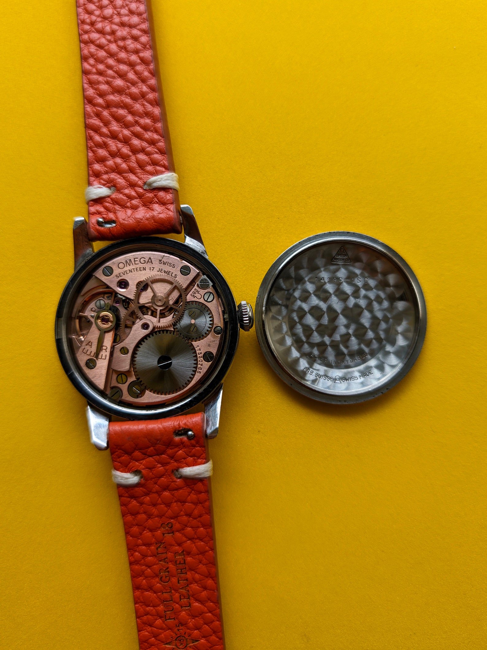 Vintage Omega Seamaster Year 1960 Mechanical Automatic Winding Movement ...
