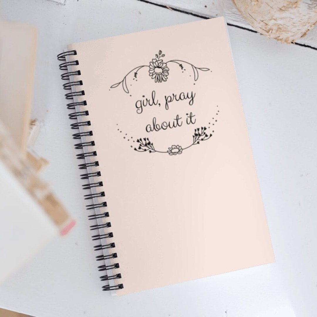 Prayer Notebook Prayer Journal for Women or Teen Bible Study Journal ...