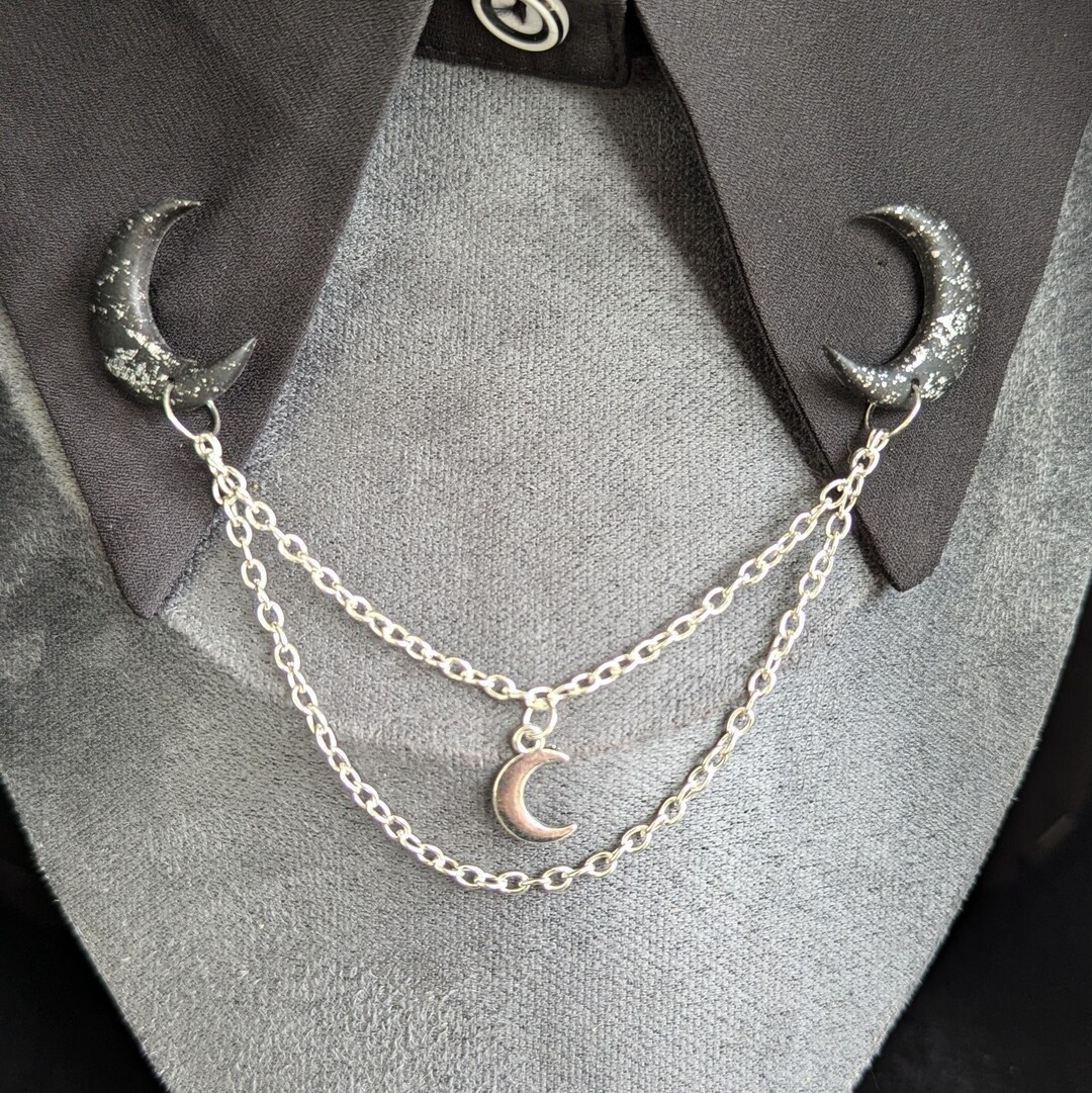 Gothic Collar Chain | Celestial Jewellery | Witchy Accessories | Corp ...