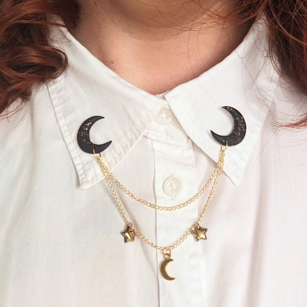 Gothic Collar Chain | Celestial Jewellery | Witchy Accessories | Corp ...