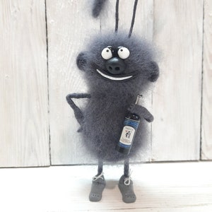 Needle Felted Fleas, Bugs, Fantasy, Felting Aliens, Creatures Wool ...