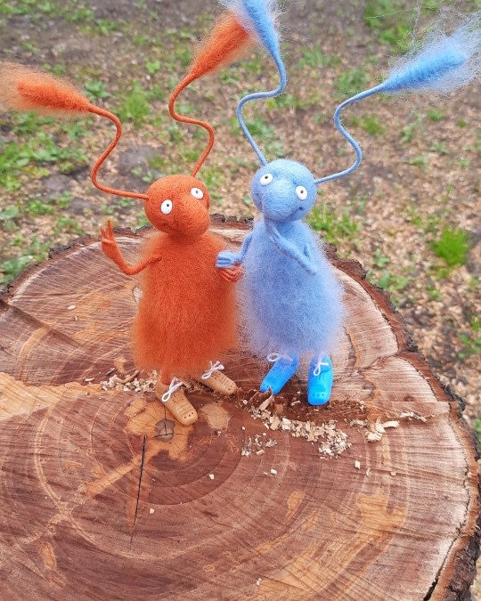 Needle Felted Cockroaches, Bugs, Creatures, Aliens, Fantasy. Needle ...