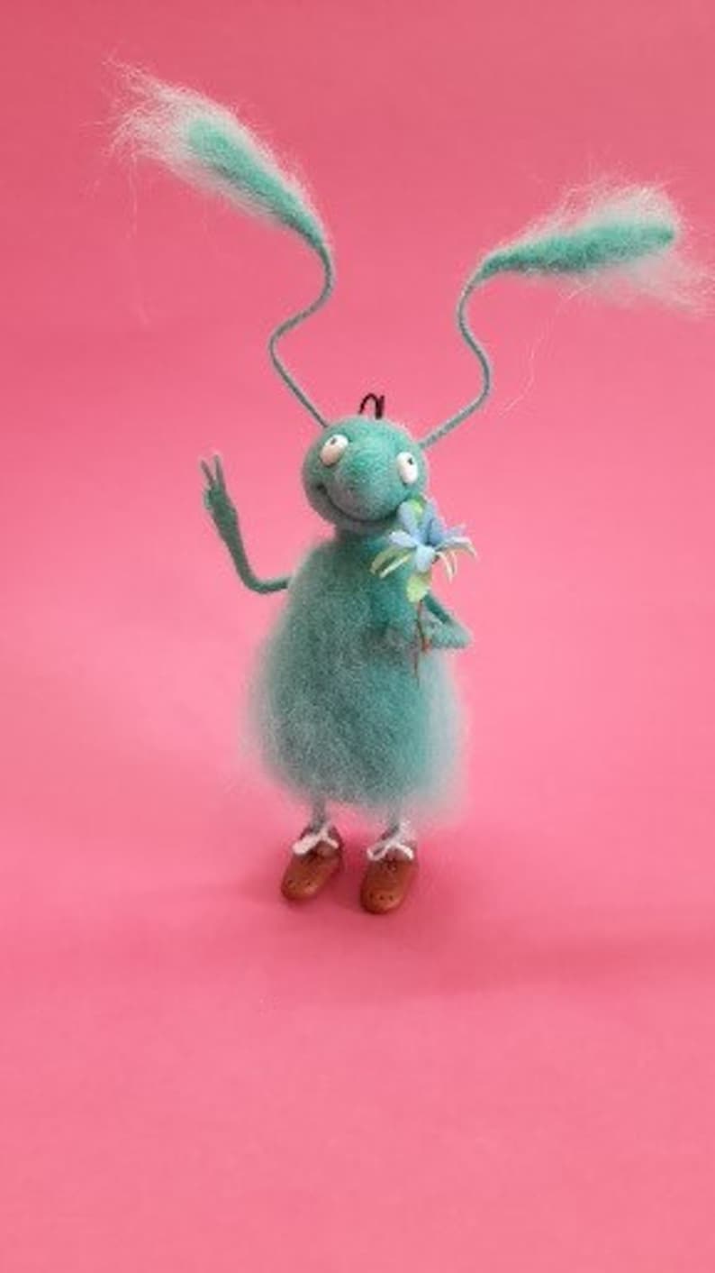 Needle Felted Cockroaches, Bugs, Creatures, Aliens, Fantasy. Needle ...