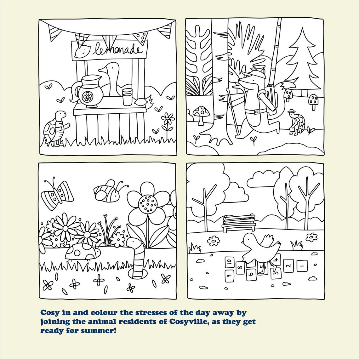 Cosy Colouring 3: A Simple, Fun and Easy Colouring Book for Adults ...