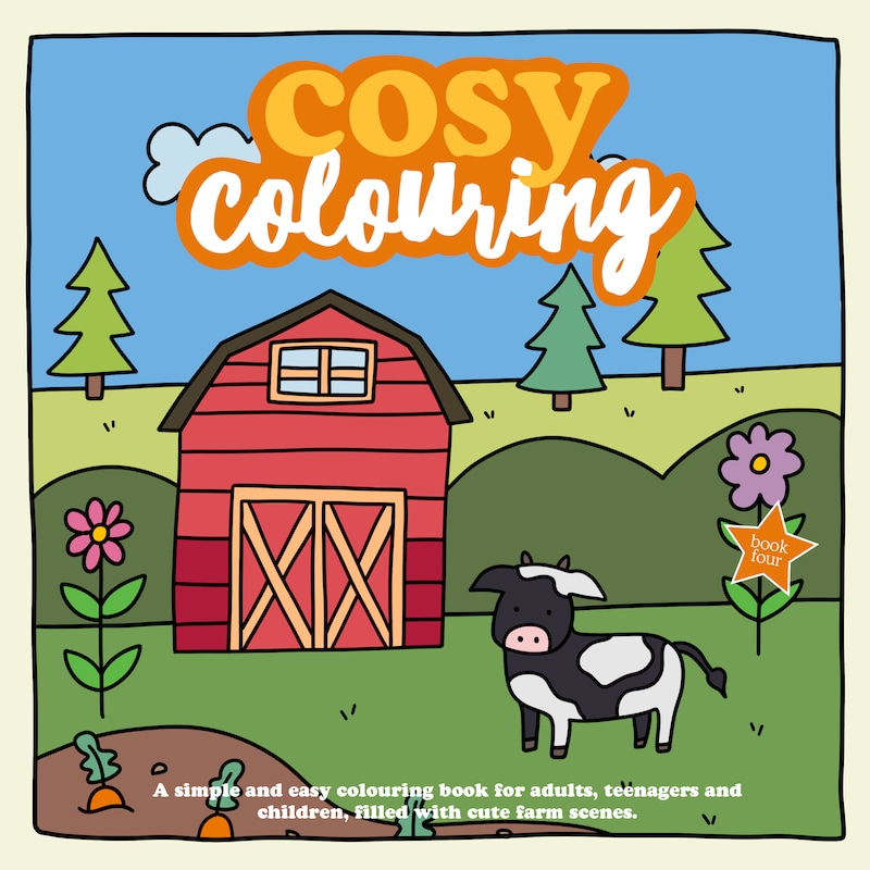 Fuzzy Hygge Coloring Book - Etsy