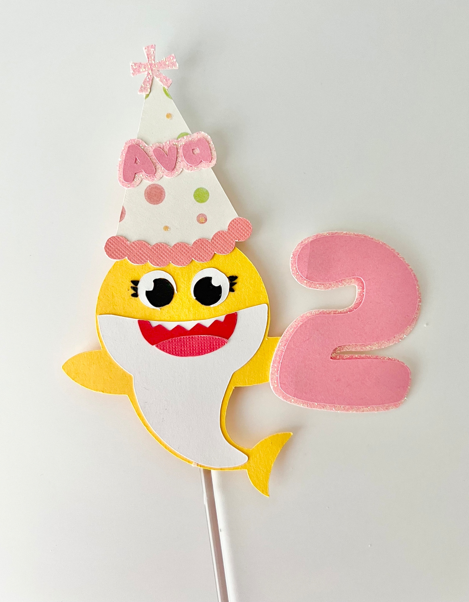 Baby Shark Cake Topper - Etsy