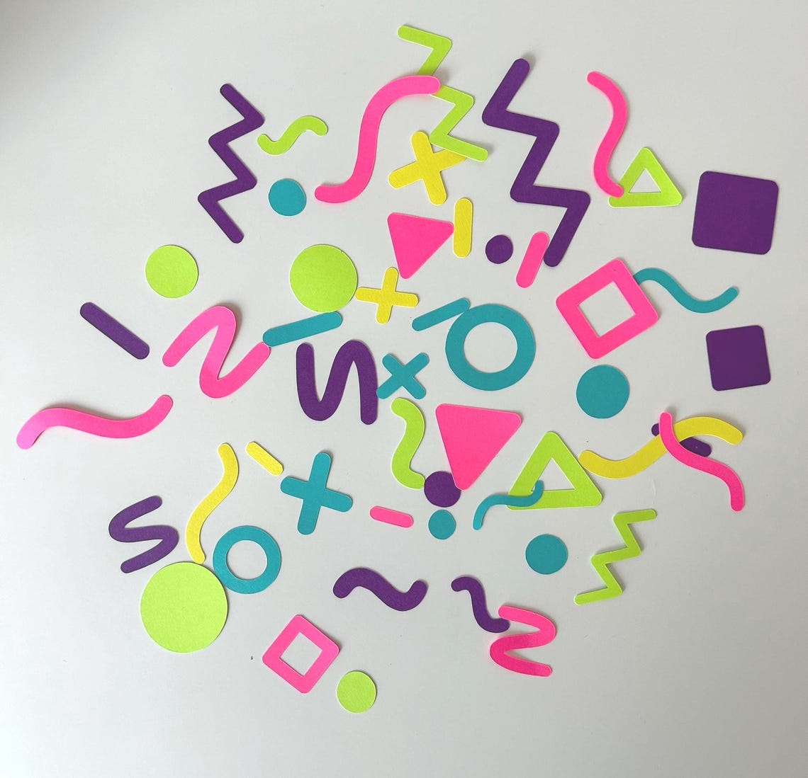 80s Confetti - Etsy