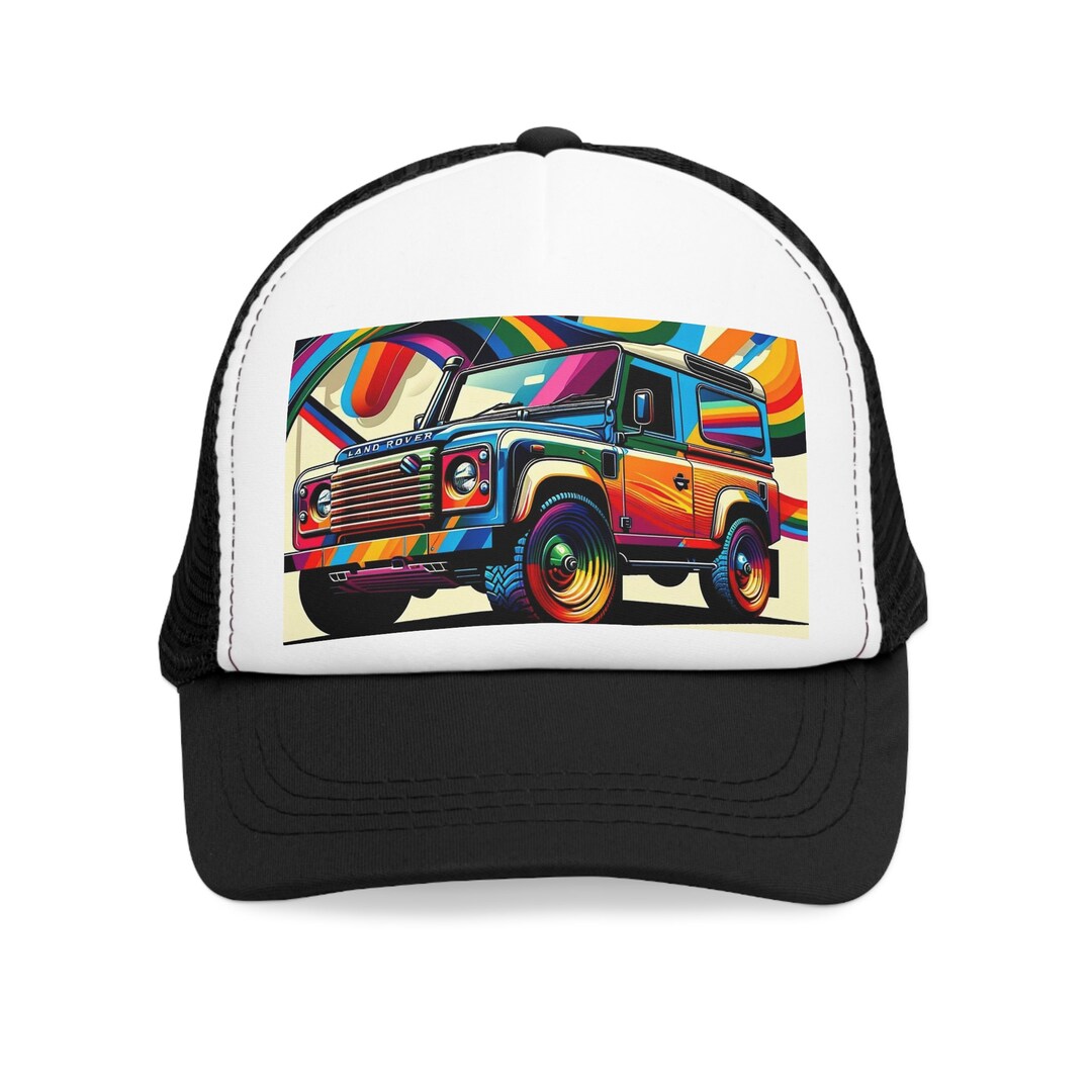 Vintage-inspired Land Rover Defender Trucker Cap Retro - Etsy