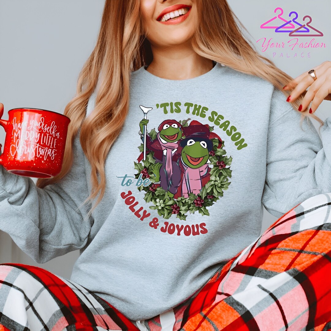 Muppet Show Christmas Sweatshirt Tis the Season to Be Jolly - Etsy