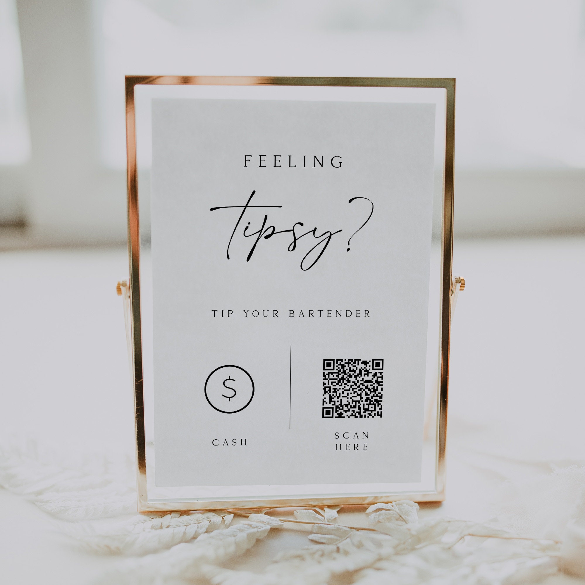 Tip Your Bartender Sign Template, Tips Jar Sign, Bartender Tip Sign ...