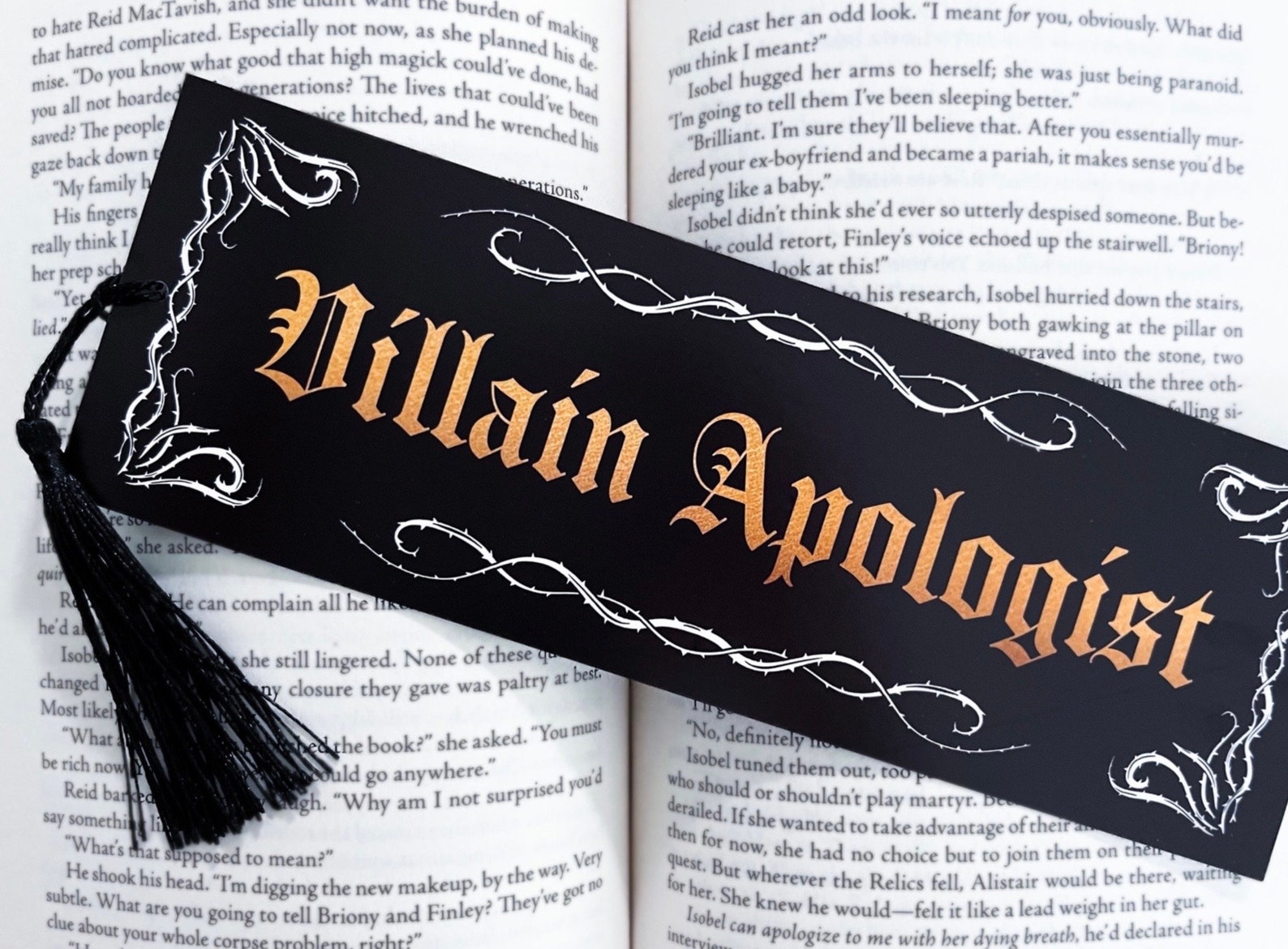 Villain Apologist Bookmark - Etsy
