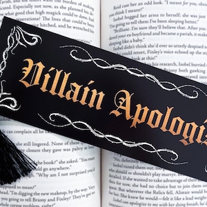 Villain Apologist Bookmark - Etsy