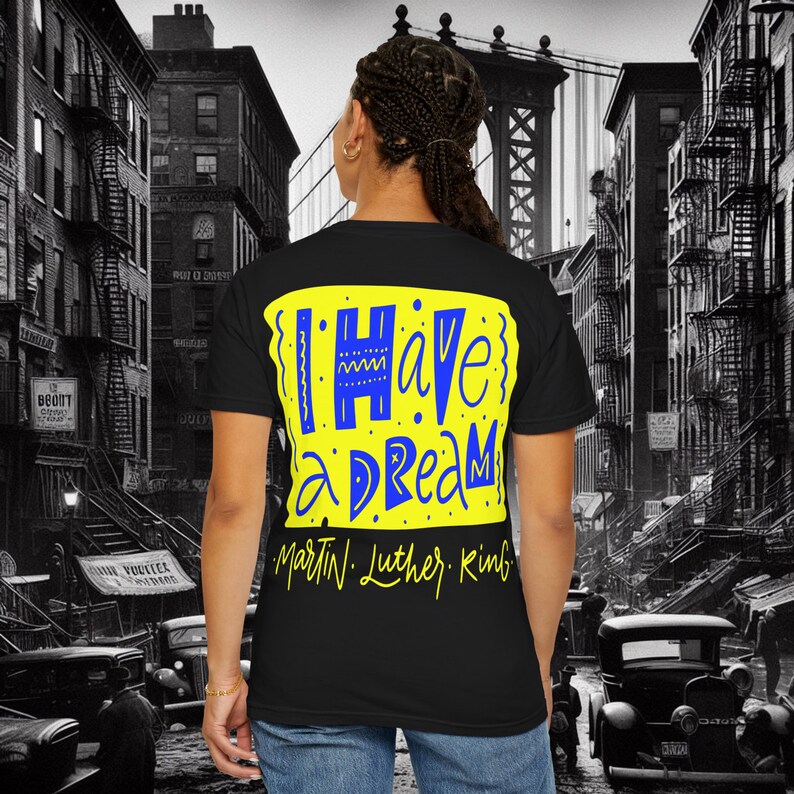 Martin Luther King JR T-shirt, I Have a Dream, Black History, Civil ...