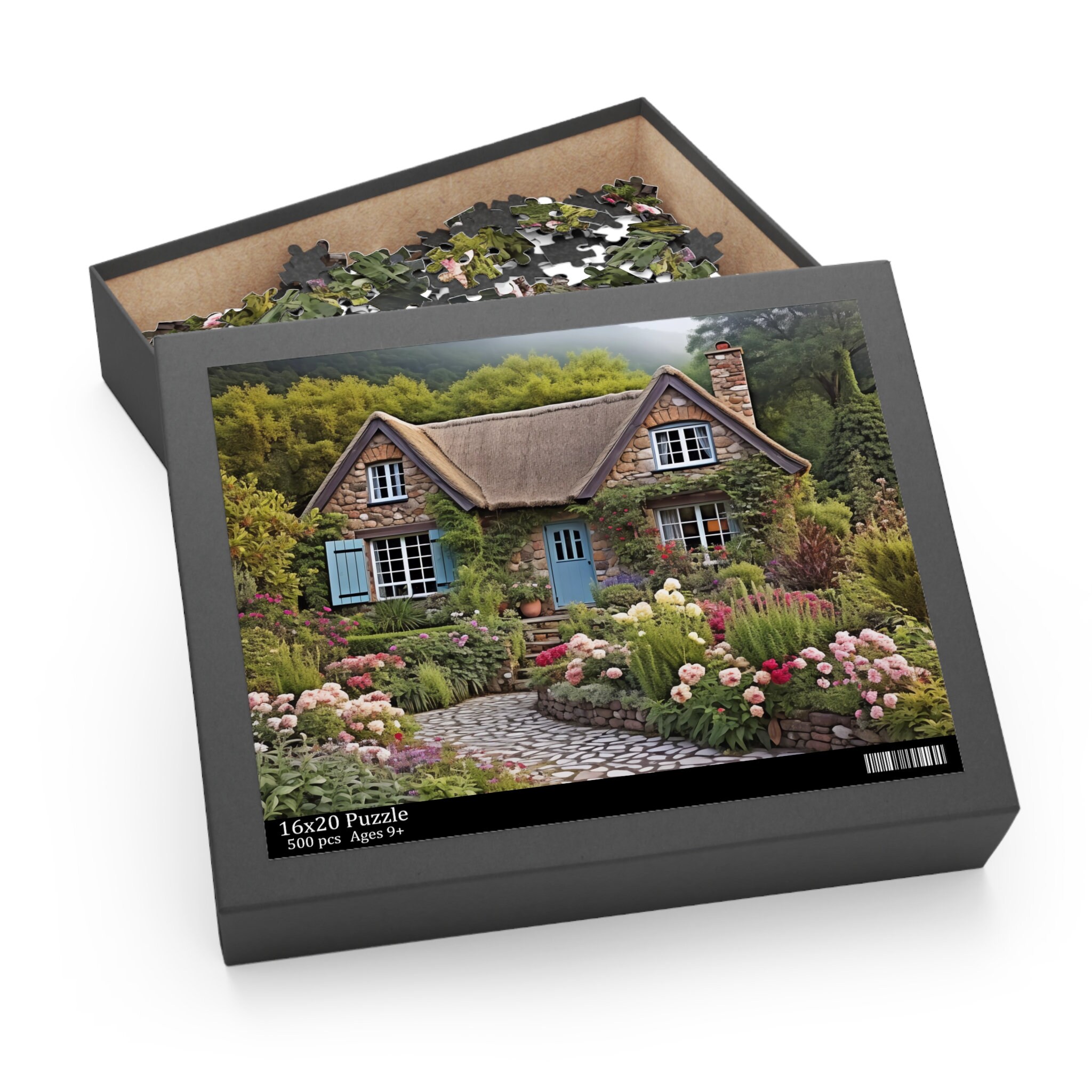 Cozy Country Cottage Home Decor Jigsaw Puzzle, Country Cottage Charming ...