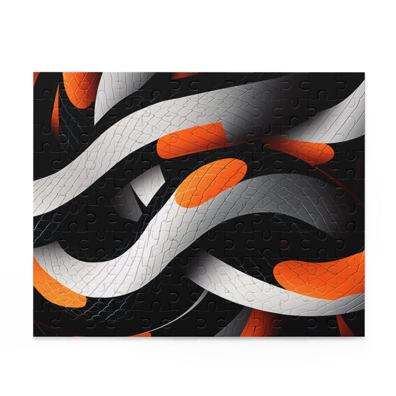 Snake Puzzle 120, 252, 500-piece Mesmerizing Color Puzzle, Snake ...