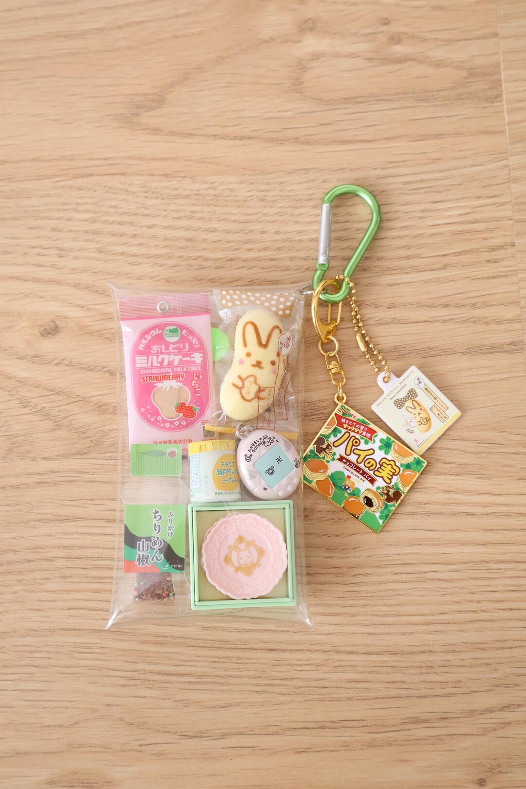 Gacha Pouch With Kawaii Miniature Snacks From Gachapon Bag Charm and ...