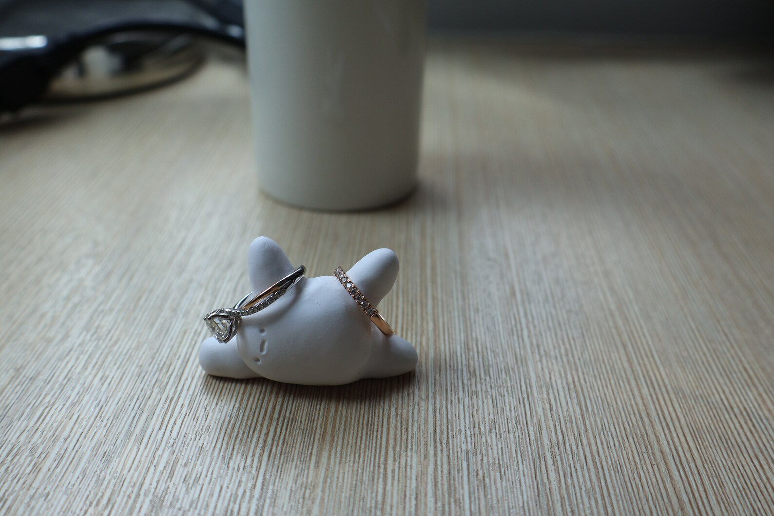 Handmade Little Desk Buddy Struggling Buddy Polymer Clay Sculpture Cute ...