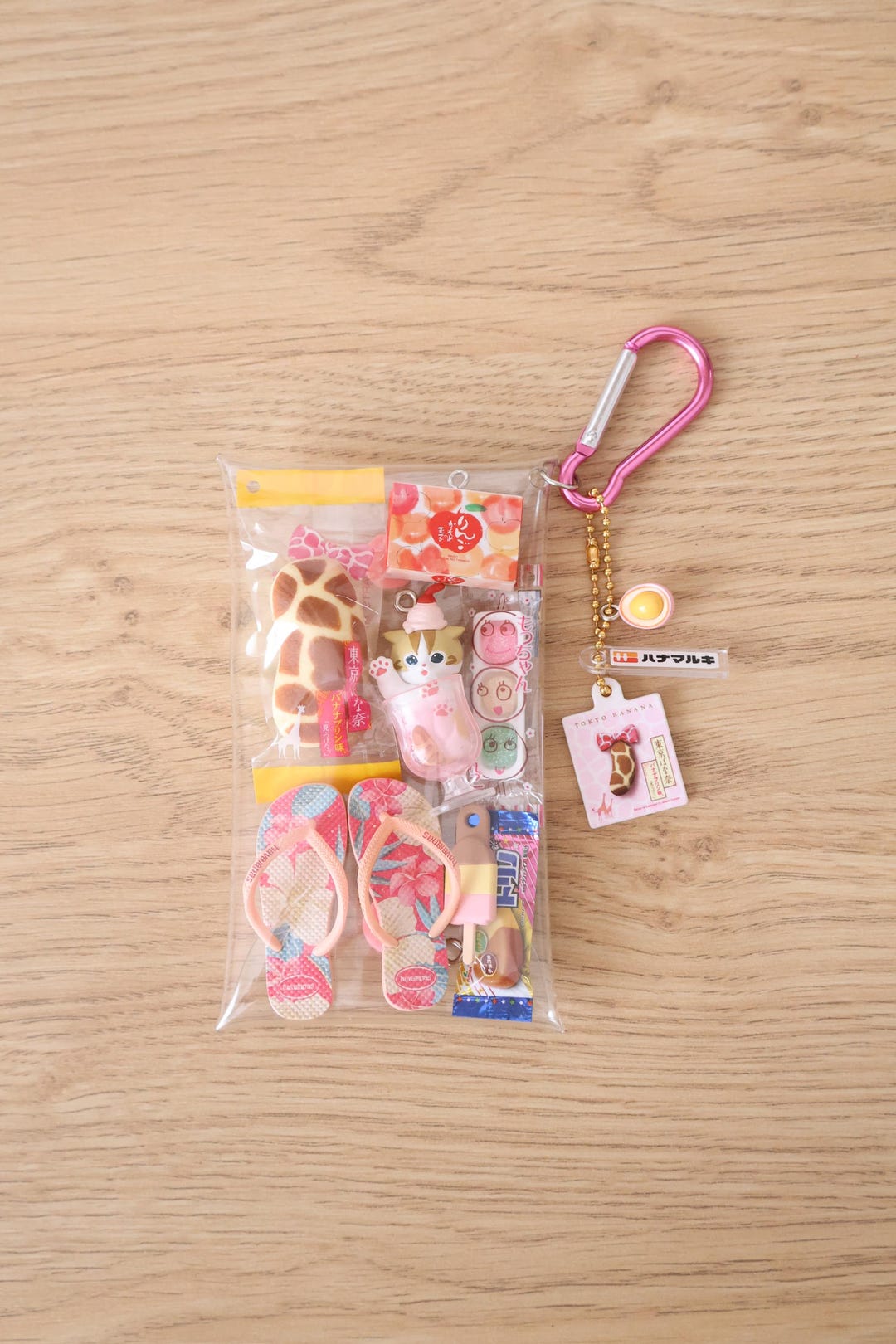 Gacha Pouch With Kawaii Miniature Snacks From Gachapon Bag Charm and ...