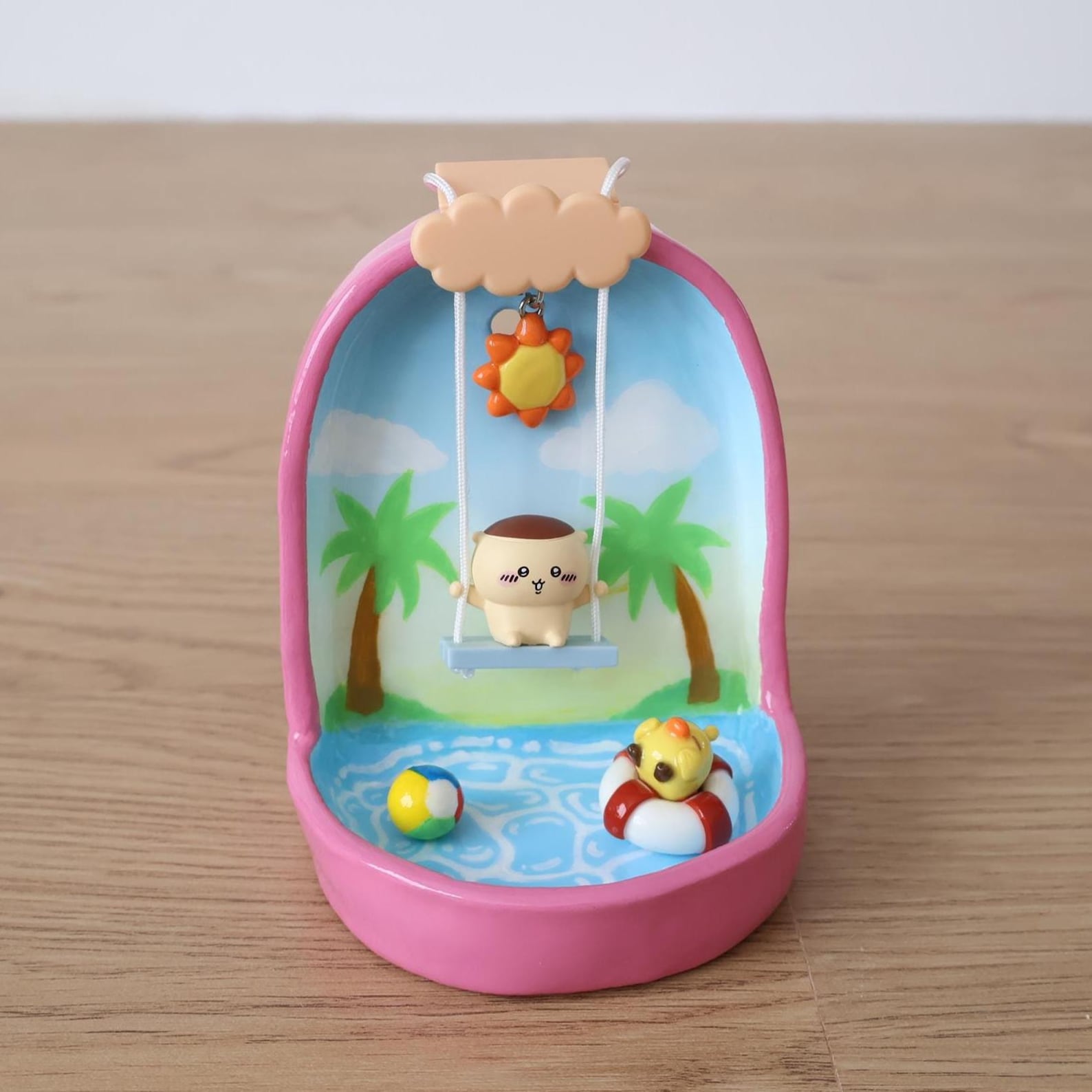 Handmade Clay Trinket Display: Summer Theme Collectibles Dish - Etsy