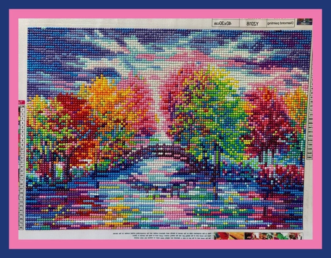 Colorful Trees Diamond Painting - Etsy