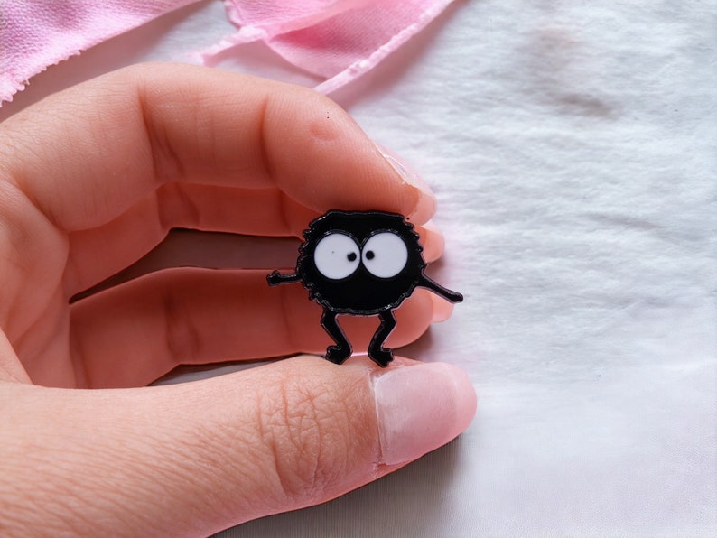 Email Brooch Pin Totoro Noiraudes Totoro Kawaii Cute - Etsy